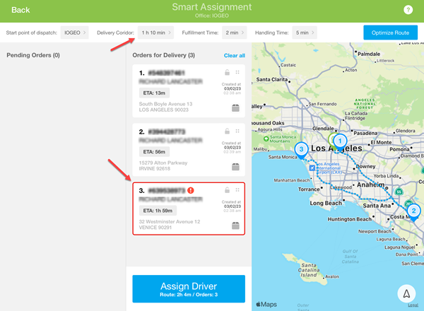 Smart Delivery Order Assignment