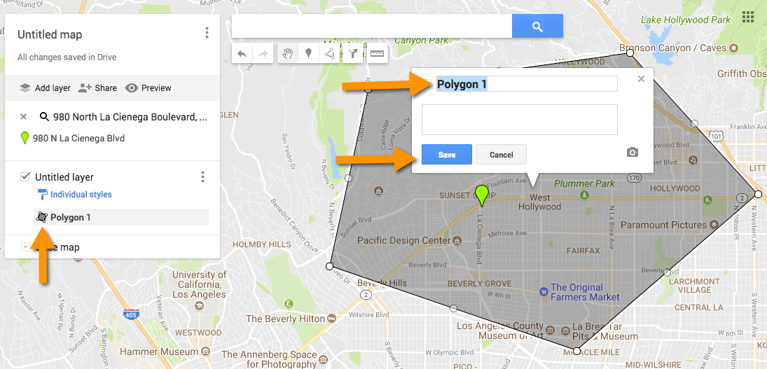 Creating Delivery Zones Using Google Maps