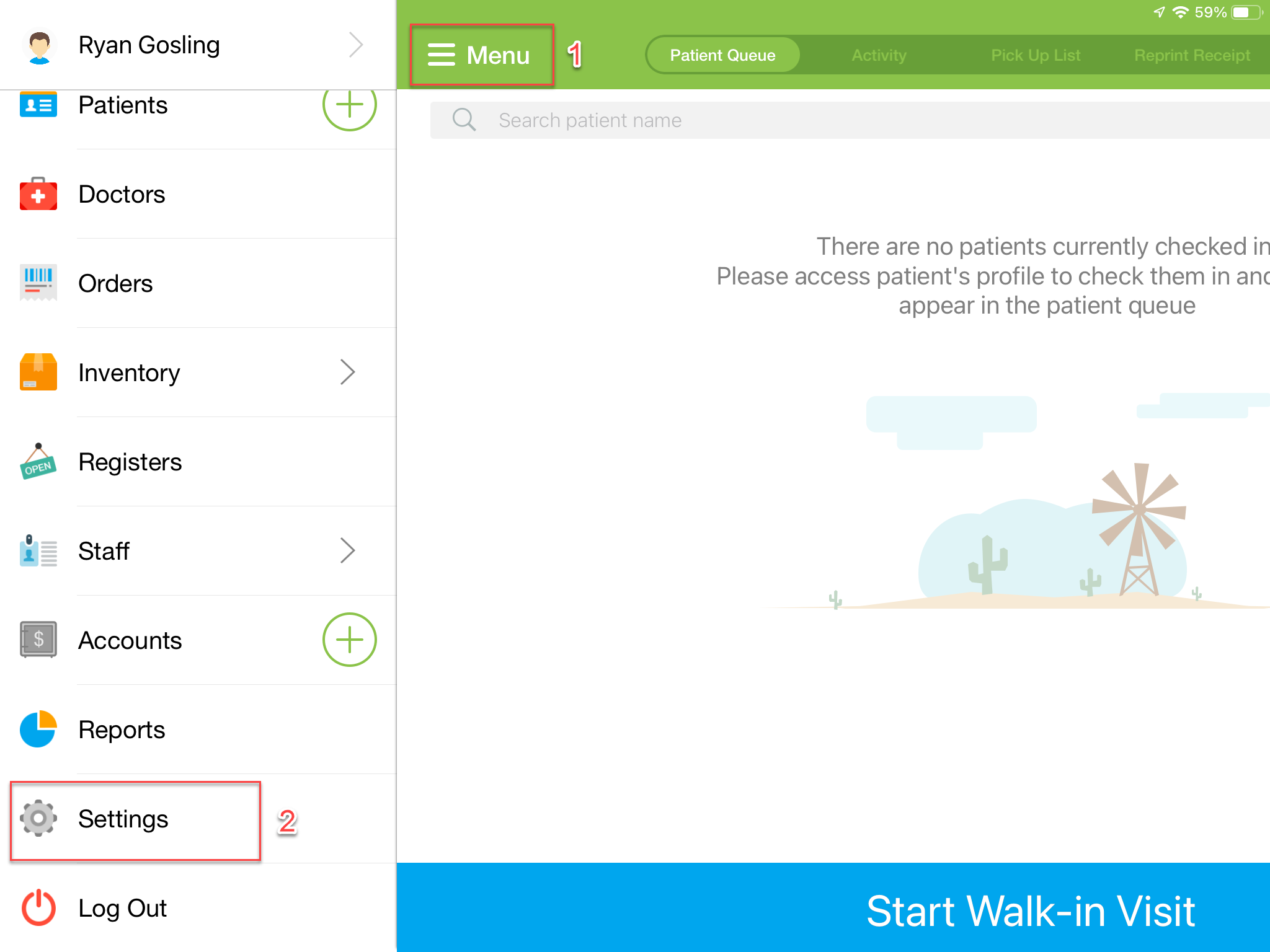 How to Customize Receipts (on iPad)